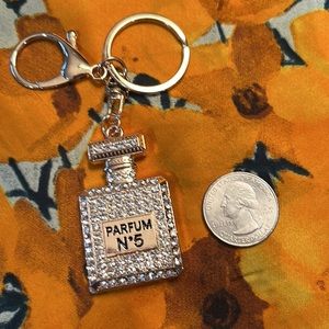 Accessories | Cutest Key Carrier With Perfume Bottle | Poshmark